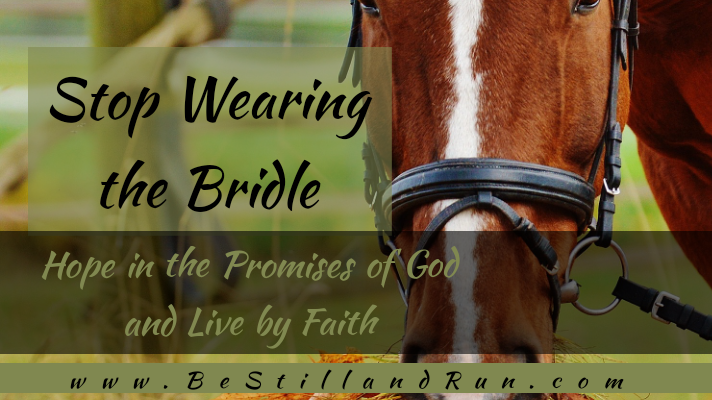 Stop Wearing the Bridle – Be Still and Run